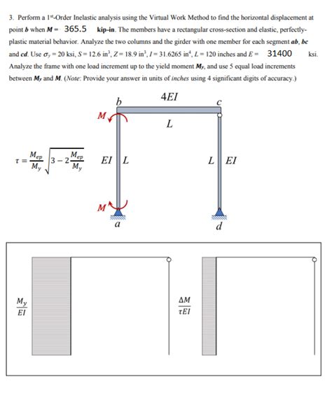 Nonlinear Structure Analysis 3 Perform A 13 Order Inelastic Course Hero