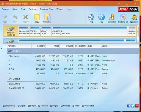 Combine Unallocated Space To System Partition Windows 10 Forums