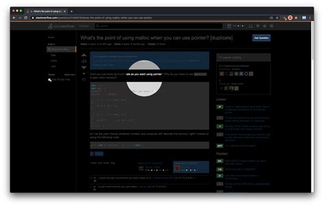 StackOverflow S Ultra Dark Mode Is What We Have Truly Been Waiting For R ProgrammerHumor