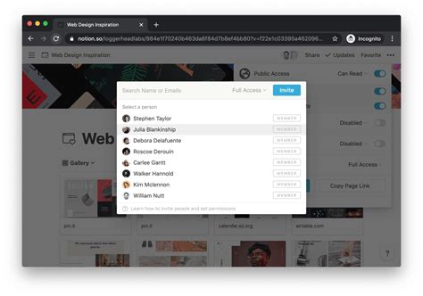 Notion Vip The Notion Sharing Hierarchy