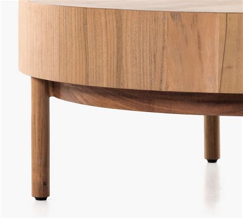 Andor Round Coffee Table Pottery Barn