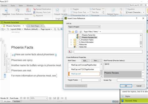 Adding A Cross Reference To Another Topic