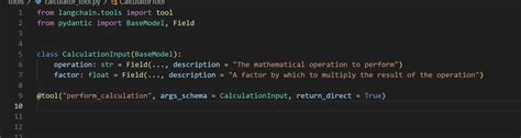 what is args schema and return direct in tools · ai developer accelerator