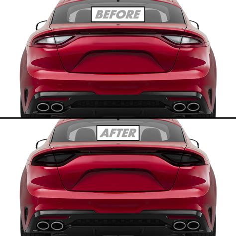 Slickmod Precut Vinyl Smoke Tint For 2018 2021 Kia Stinger