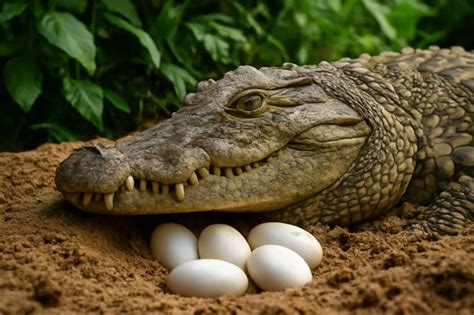 Discover The Fascinating Process Of How Crocodile Lay Eggs In Their Natural Habitat Crocodile Farm