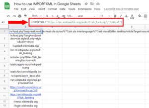 How To Use IMPORTXML In Google Sheets SpreadCheaters
