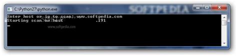 Python Port Scanner Download Softpedia