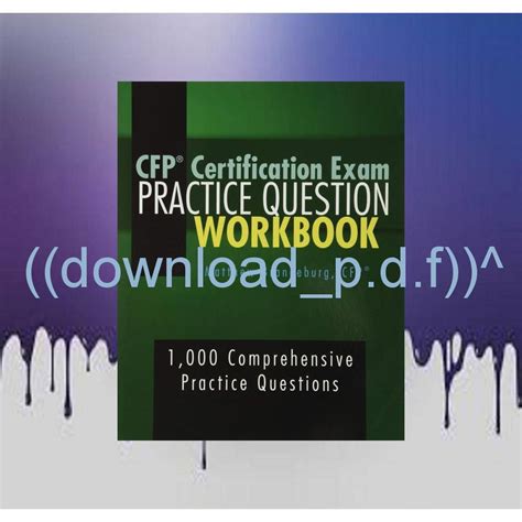 Download Pdf Cfp Certification Exam Practice Question Workbook 1 000 Comprehensive Practice