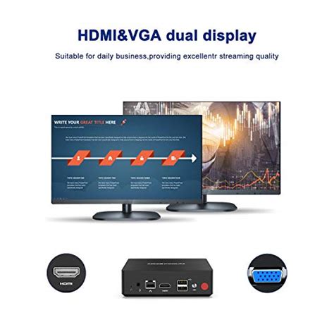 N Mini Pc Fanless Intel Celeron N Processor Up To Ghz Windows Pro Bit Mini