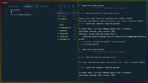 introducing a library crate to support the binary crate