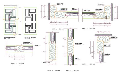 Wooden Door Details Diy Wood Doors Build Plans