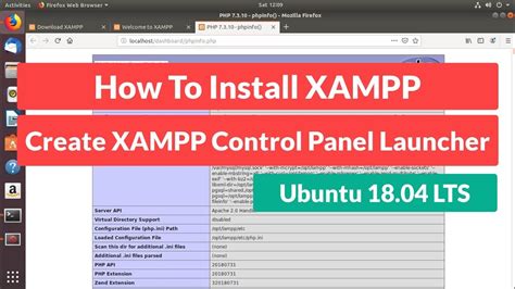 How To Install Xampp And Create Xampp Control Panel Launcher On Ubuntu