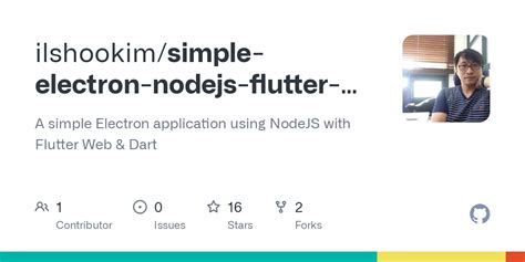 Github Ilshookimsimple Electron Nodejs Flutter Web A Simple Electron Application Using