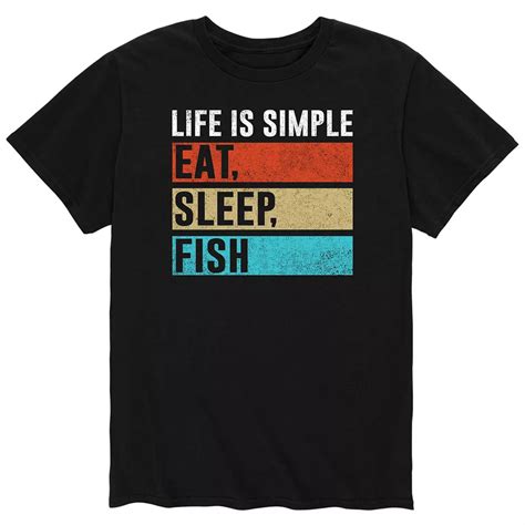 Mens Life Is Simple Tee