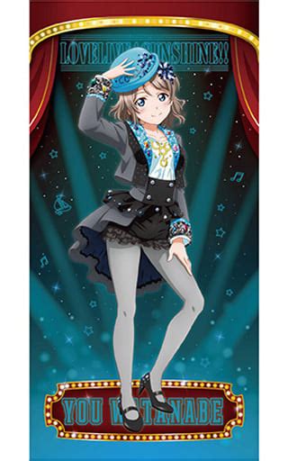駿河屋 5渡辺曜 ビジュアルバスタオルブロードウェイ風 「ラブライブサンシャイン」（タオル・手ぬぐい）