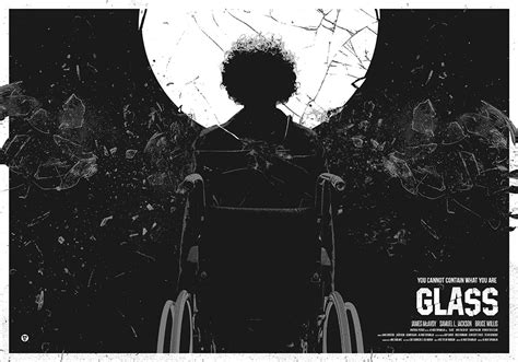 Unbreakable Split Glass Poster By Mikiedge