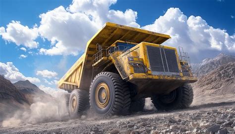 A Yellow Dump Truck With The Word Quot Dump Quot On The Side Premium