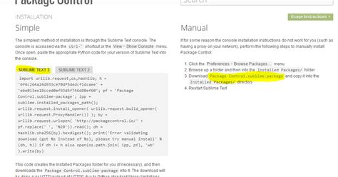 Menambahkan Package Control Di SUBLIME TEXT Awonapa Website Dan Blogging