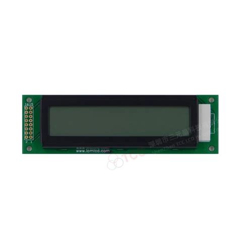 16 Pin 20 2 Character Display 8 Bit Parallel Fstn Monochrome Lcd Module 20 2 Character Lcd And
