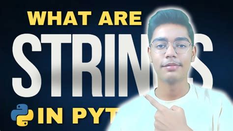 What Are Strings In Python Python Crash Course Strings And Arrays