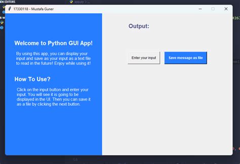 github mustafa guner python gui app it is a mini project for