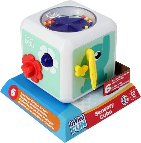 Infinity Fun Sensory Cube Learning And Sensory Toy Textures 12 Months Toptoy