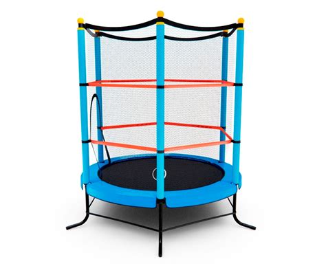 Батут детский с сеткой DFC DFC SMRKIDS 55 BLUE купить по цене 9990 ₽ в ...