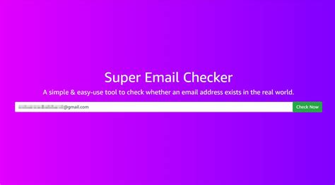 Asp Net Super EMail Checker By Mohammedbelkharraf Codester