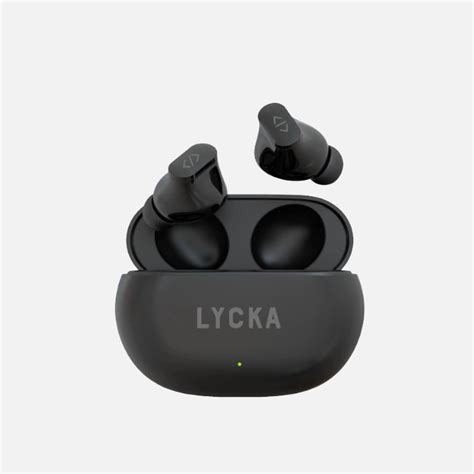 Lycka Minibuds Black Red Yolo International