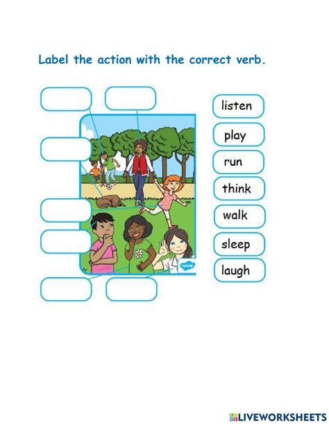 1835773 Action Verbs Nataliakawar Liveworksheets