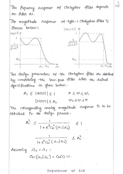 Iir Filters In Digital Signal Processing Lecture Notes