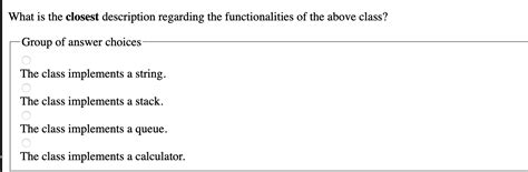 Solved Question 2 3 Pts A Class Called Specialarray Has Been
