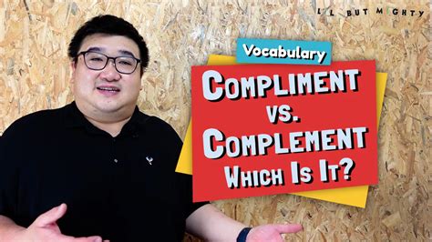 Compliment vs. Complement