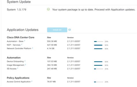 Could Dnac Works Well For Lab Without Doing Application Update Cisco