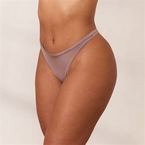 Barely There Thong Mauve