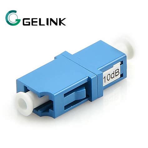 2 3 5 7 10 15db female to female lc upc single mode fixed fiber optic