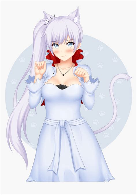 Rwby Cute Weiss Faunus Hd Png Download Kindpng