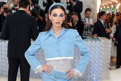 Emma Chamberlain Wears Backless Dress At 2025 Met Gala