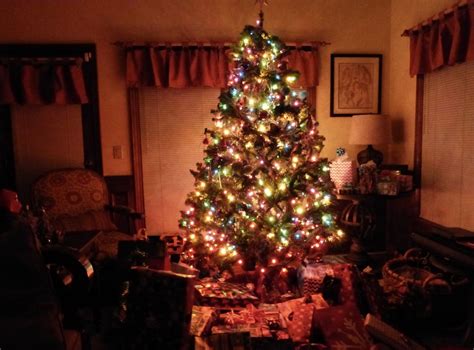 Rainbow Christmas Tree Nostalgia Early 2000s Christmas Lights