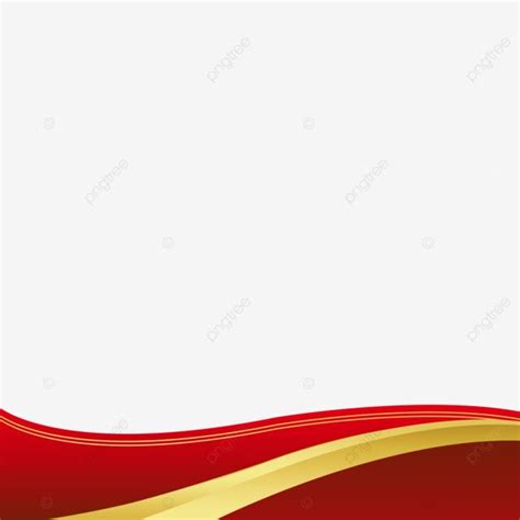 Abstract Red Wavy Curve With Golden Wave Abstract Red Wavy Curve Golden Wave PNG And Vector