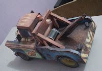 Wongday Papercraft Tow Mater Papercraft
