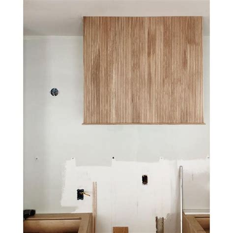 Custom Reeded Range Hood In Amanda Fredericksons Kitchen