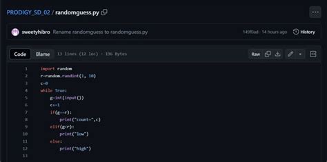 Jaitha P On Linkedin As Part Of My Internship At Prodigy Infotech I Wrote Code For A Program