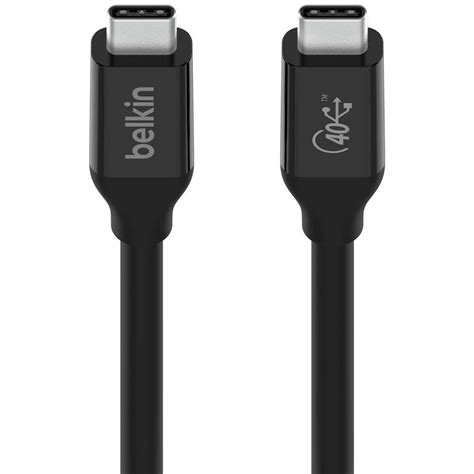 Belkin M Connect Usb Cable Usb C To Usb C Inz Bt Mbk Black Pcc Computers