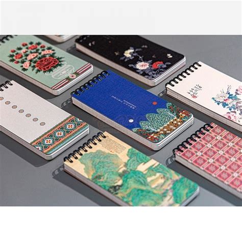 샵오브코리아 민화 스프링 수첩 민화 스프링 노트