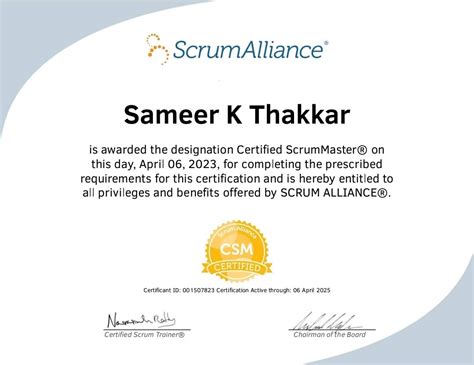 Sameer Thakkar On Linkedin Scrum Agile Scrummaster