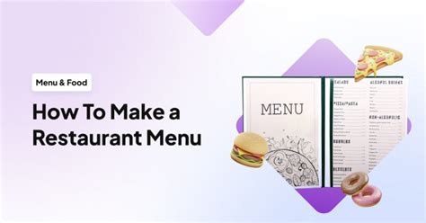 How To Make A Restaurant Menu Steps UpMenu