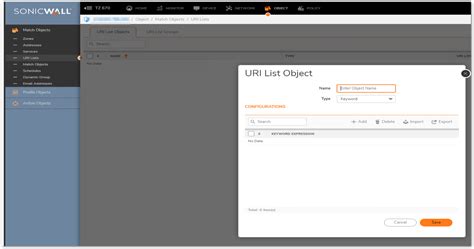 how to allow or block uri and sub domains using content filtering