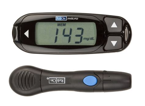 Relion Wal Mart Micro Blood Glucose Meter Review Consumer Reports
