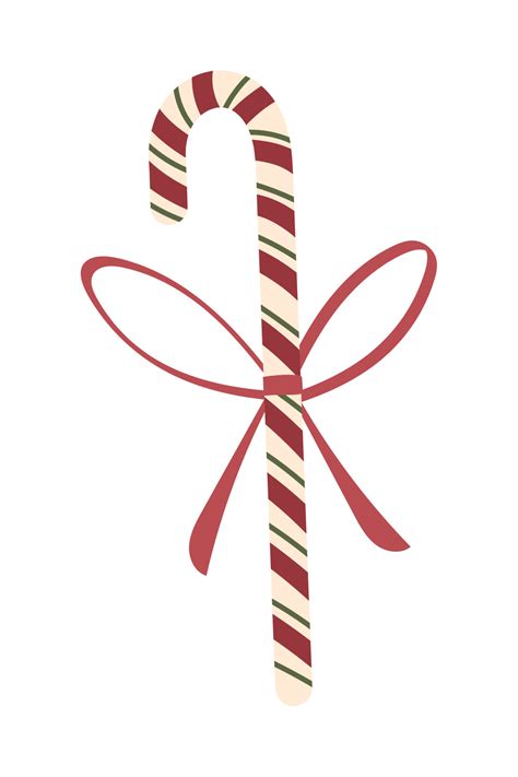 Christmas Mint Candy Cane 16767126 Vector Art At Vecteezy